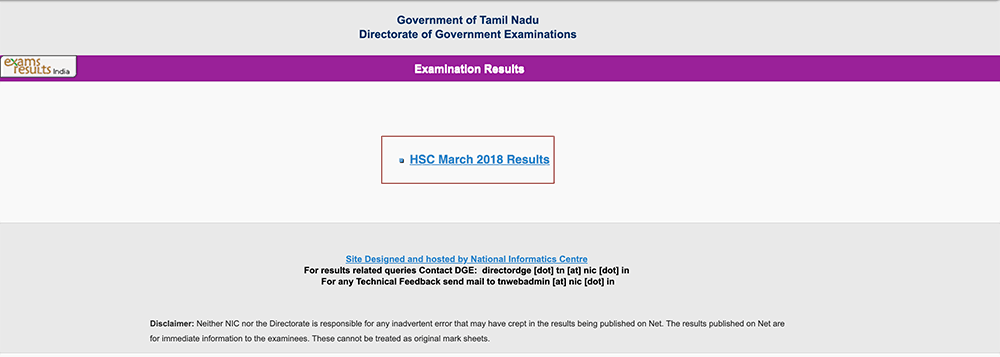 TN 12th Result 2019 - tnresults.nic.in - Tamil Nadu HSC Result - TamilGlitz